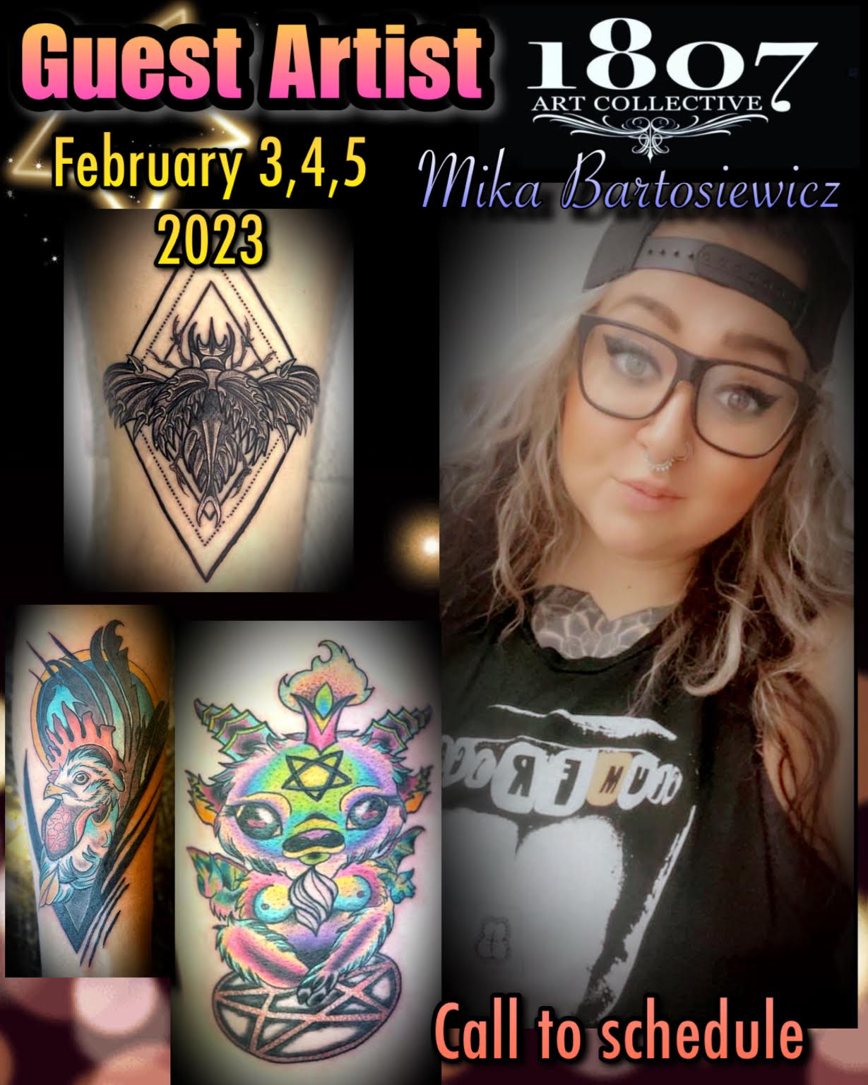 Guest Artists 2023 - Breaking Skin Tattoo
